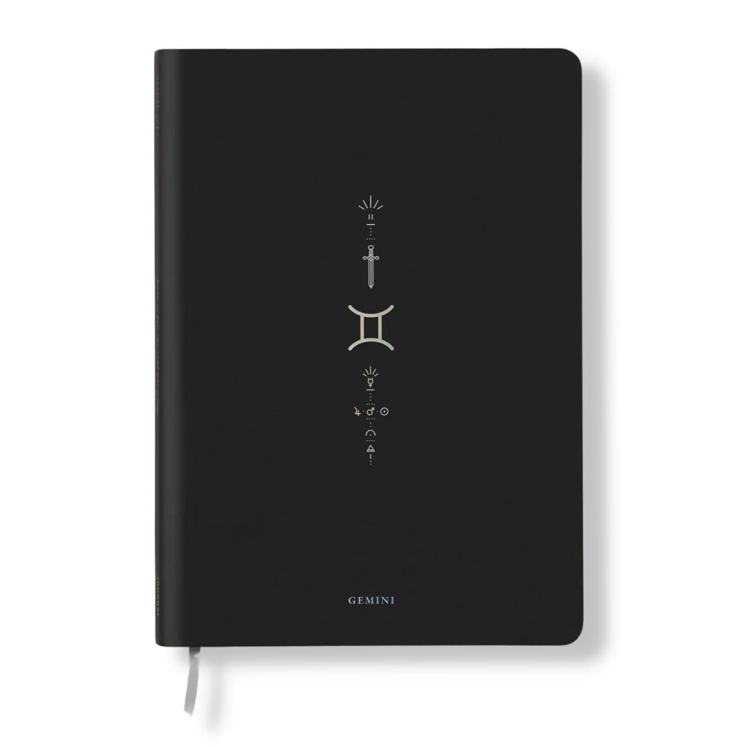 Gemini: A5 Zodiac Journal – Florence Selene Tarot