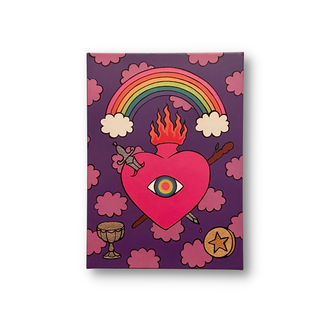 Rainbow Heart Tarot Deck – Florence Selene Tarot